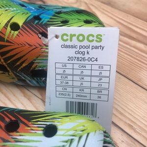 CROCS | Shoes | Crocs Classic Pool Party Clog | Poshmark